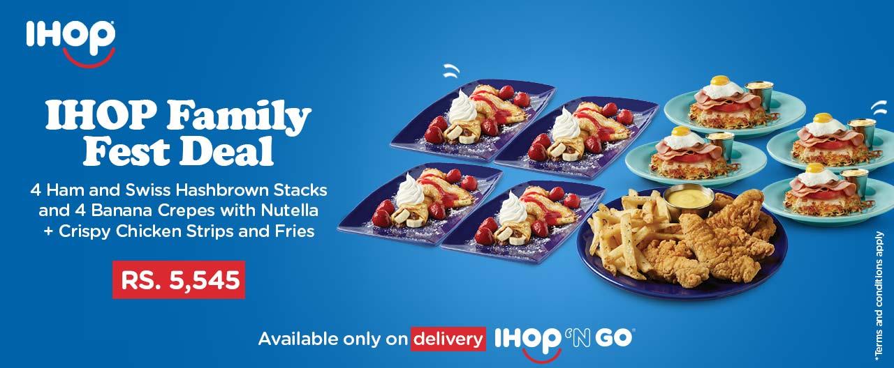IHOP Pakistan | Menu | Online Ordering - IHOP 'N Go
